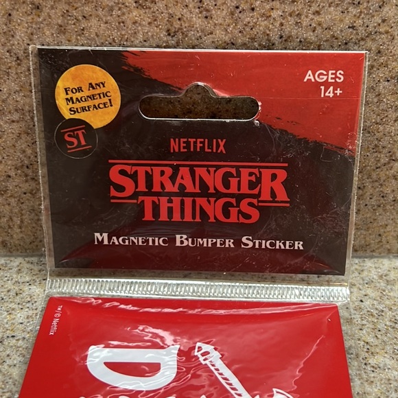 Netflix | Other | Stranger Things Magnetic Bumper Sticker Honk If You ...